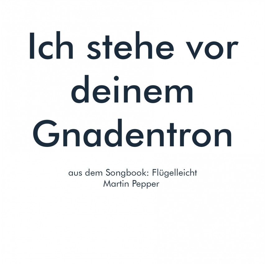 Ich stehe vor dem Gnadenthron - Klaviernoten